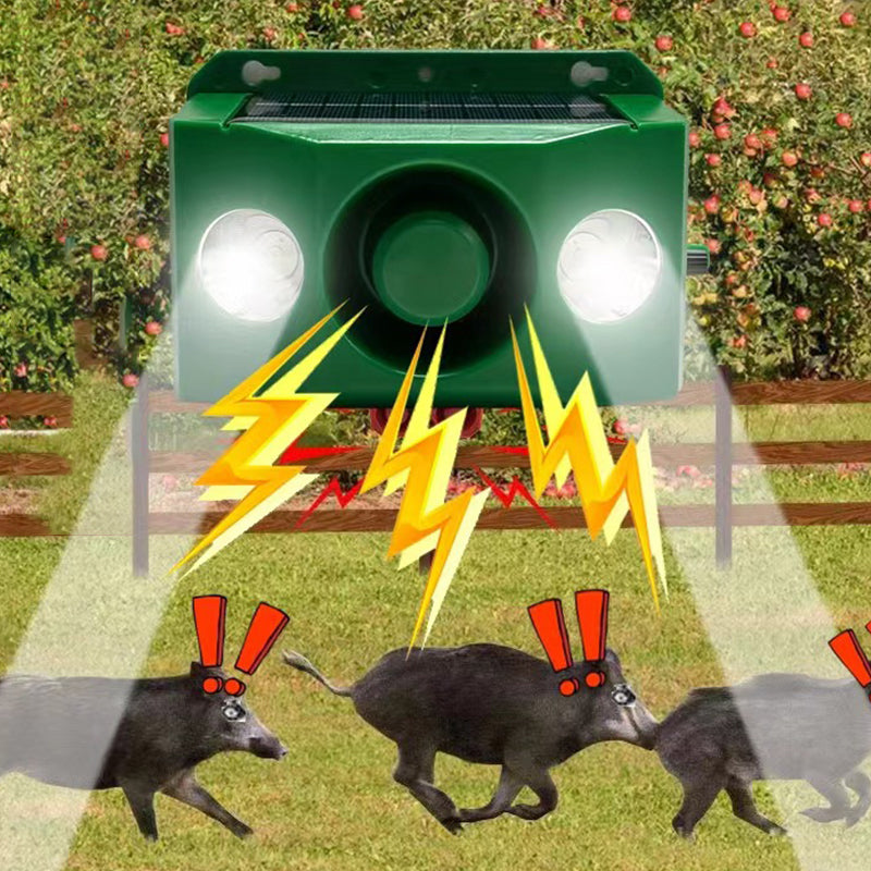 Beast Repellent Solar Warning Lights with Loud Volume – dreamjourneyy